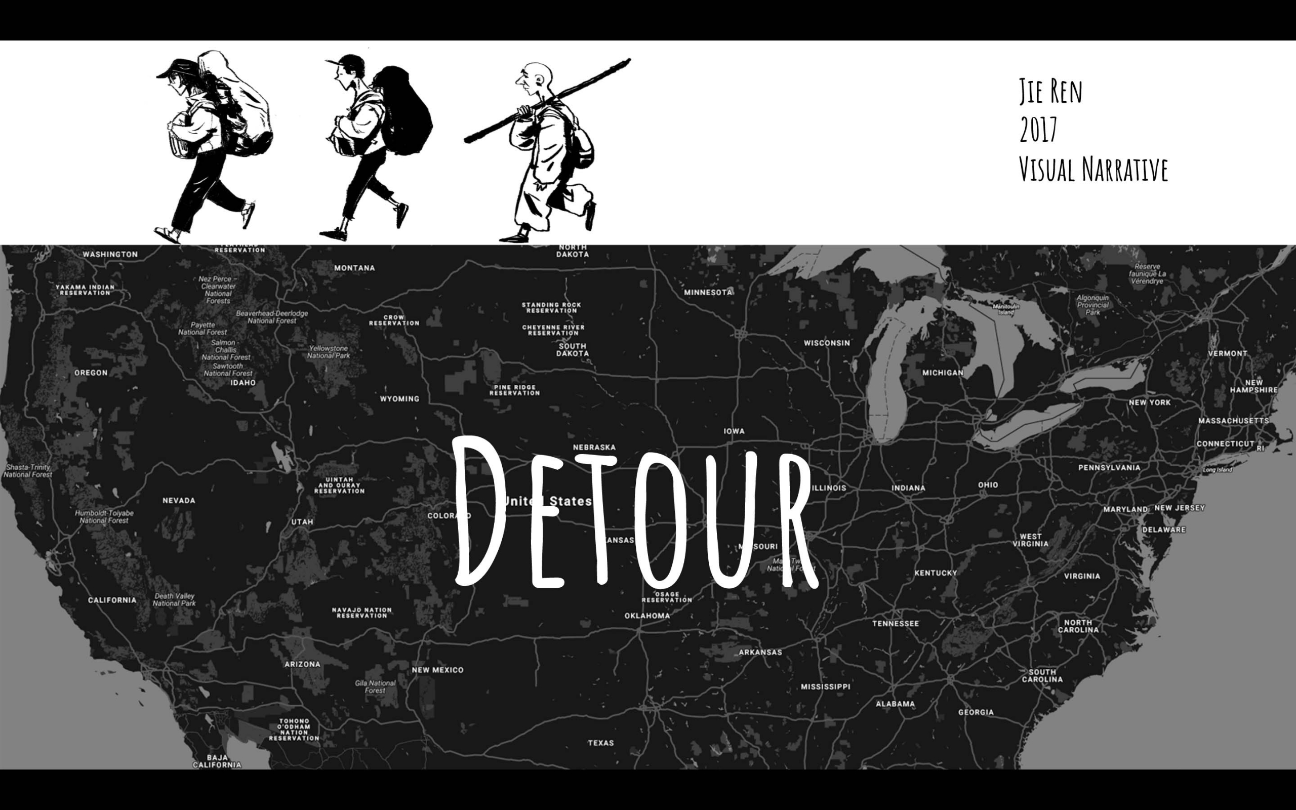 A peek at Jie Ren's "Detour" | A 2018 Thesis Story | MFA Visual Narrative School of Visual Arts