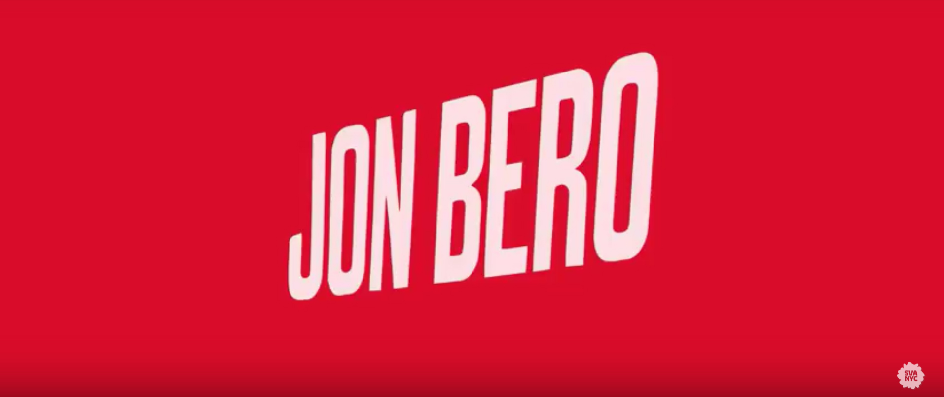 Jon Bero presents 'Yuki' | MFA Visual Narrative School of Visual Arts