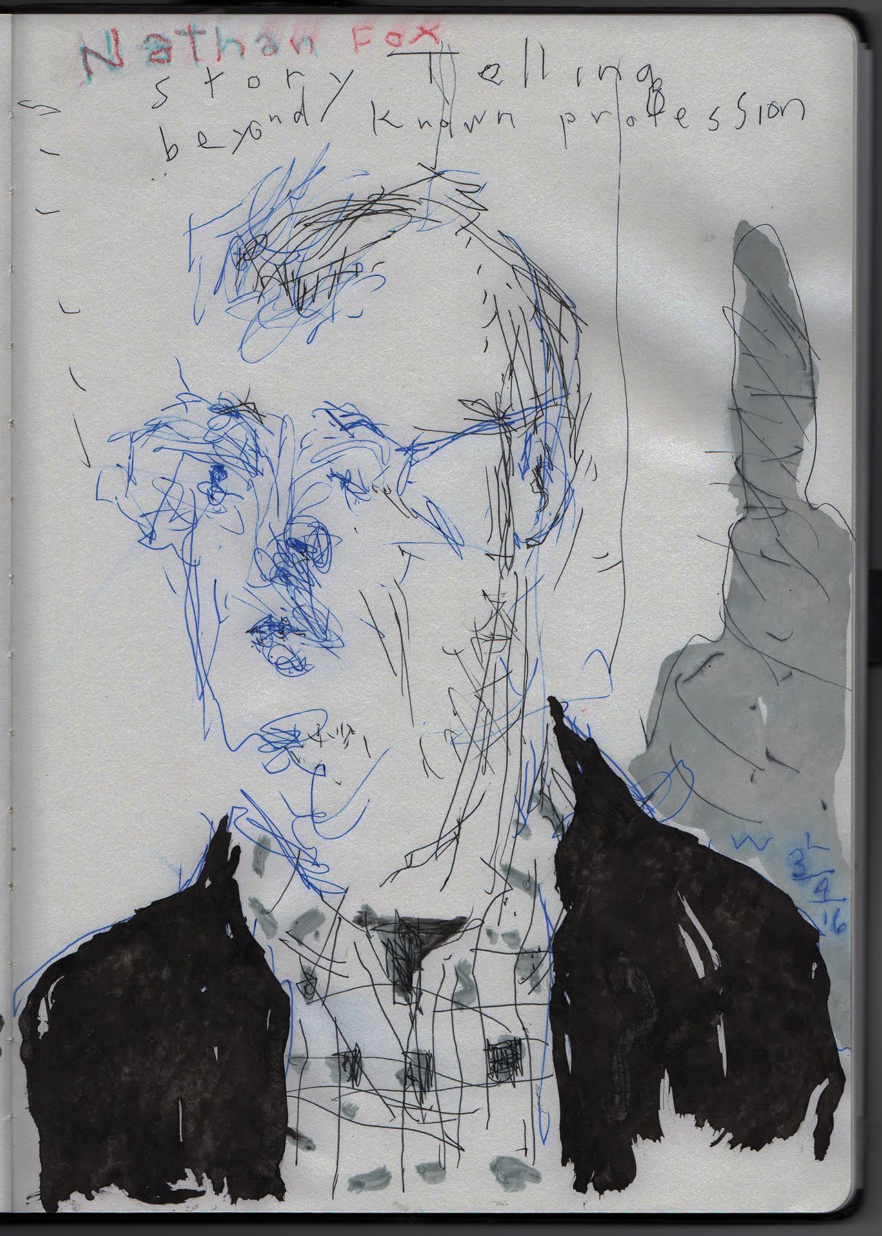 Warren Lin sketches The Boss (MFAVN boss, in this case) | MFA Visual ...