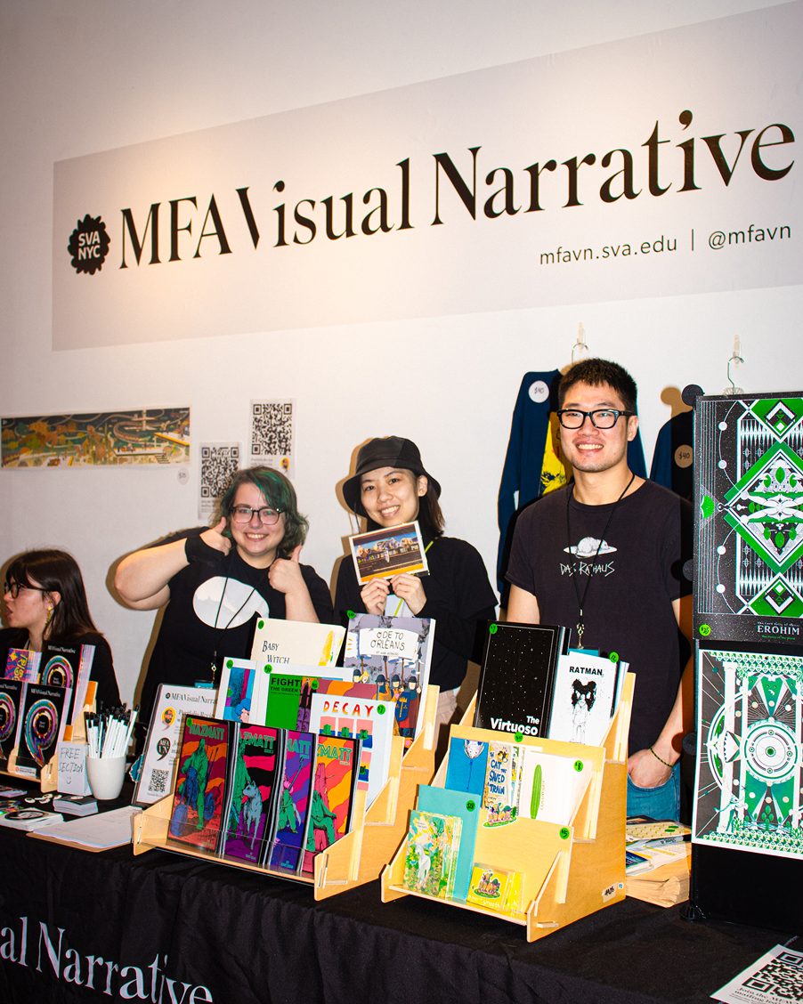 MFAVN MoCCA Fest 2025 Recap! | MFA Visual Narrative School of Visual Arts
